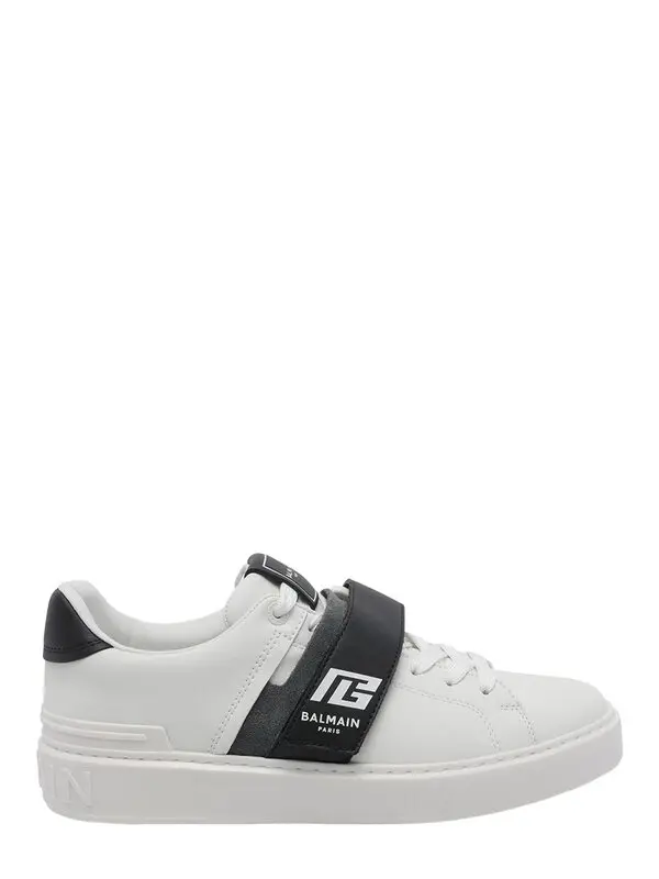 Balmain B-court Sneakers - Black
