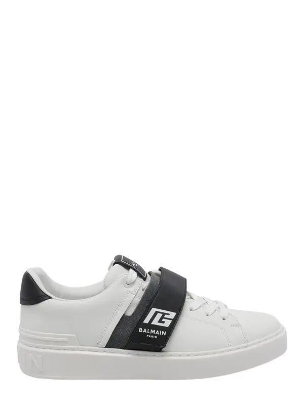 Balmain B-court Sneakers - Black