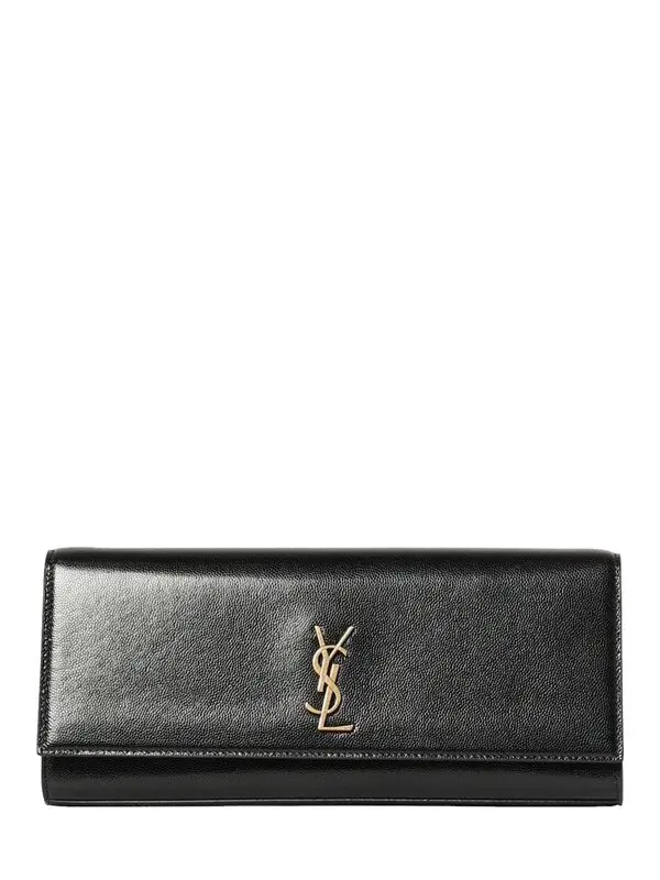 Saint Laurent Calf Leather Mini Bag - Black