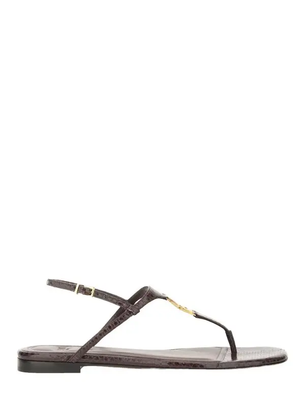 Fendi Sandal Ffold - Brown