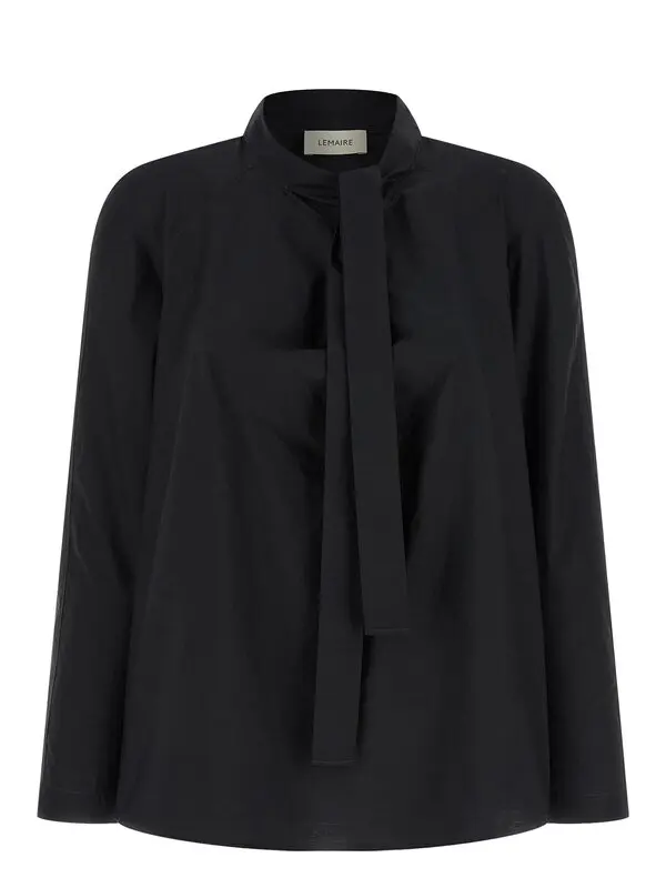 LEMAIRE Ascot' Blouse - Black