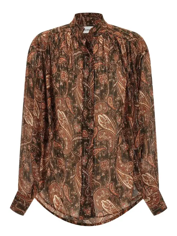 Andamane Rania Paisley Print Shirt - Multicolor