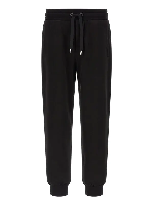 Dolce & Gabbana Dg' Patch Joggers - Black