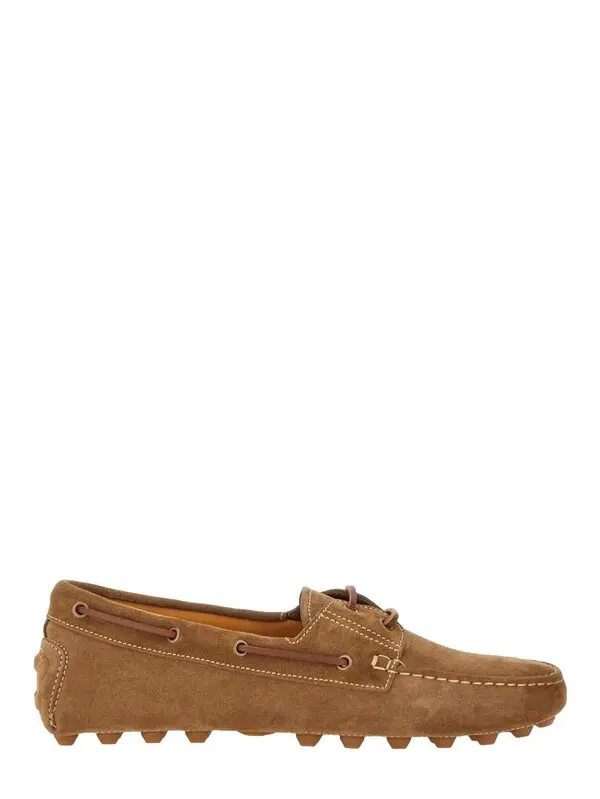 TOD'S Leather Loafer - Brown