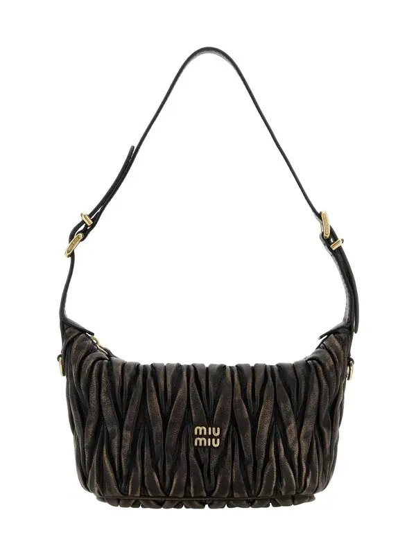 Miu Miu Leather Handbag - Brown