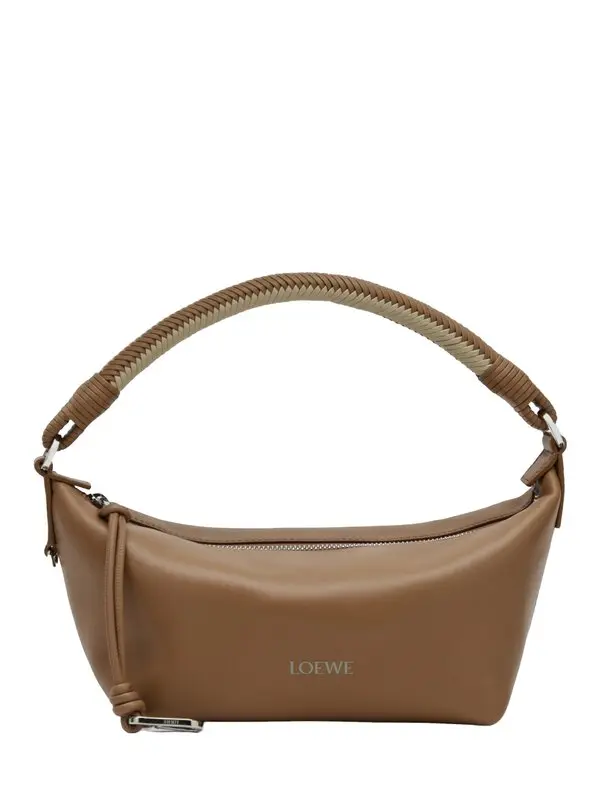 Loewe Cala Mini Bag In Nappa Lambskin Leather, Mocha/beige - Brown