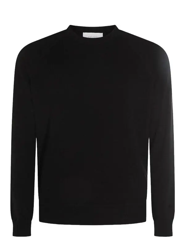 Malo Raglan Pullover - Black