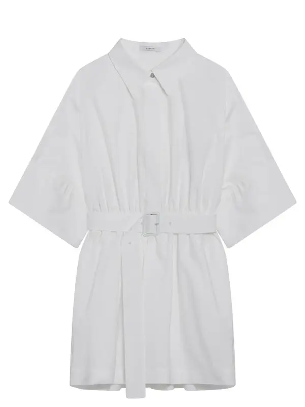 Givenchy Poplin Mini Chemisier Dress - White