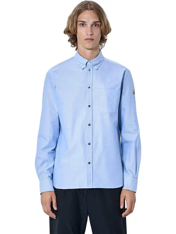 Moncler Button-down Cotton Shirt - Multicolor