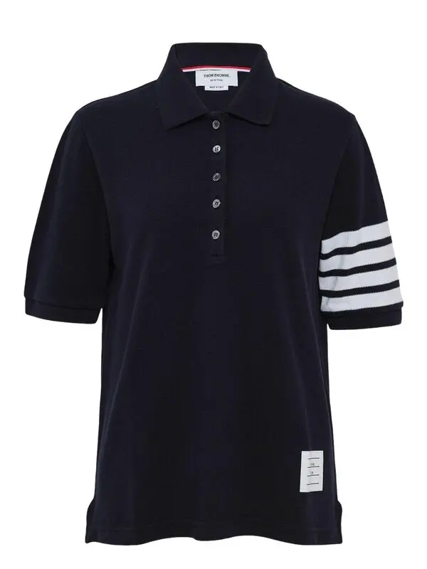 Thom Browne Cotton Polo Shirt - Multicolor