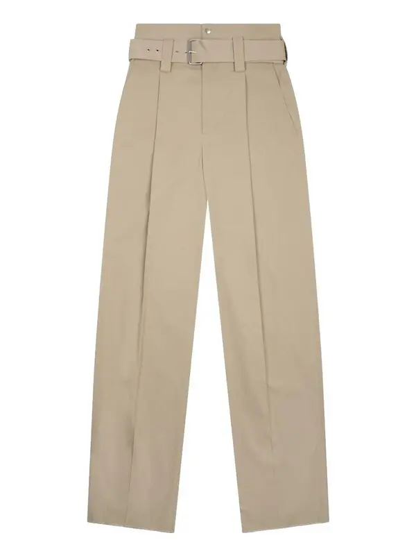 Bottega Veneta Wide Leg Pants - Cream