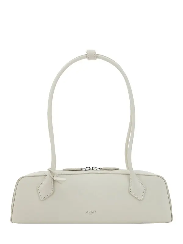Alaïa Le Teckel Shoulder Bag - White