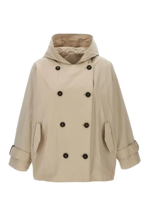Brunello Cucinelli Double-breasted Jacket - Cream