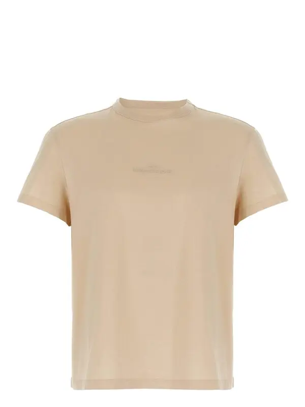 MAISON MARGIELA Paris' T-shirt - Cream