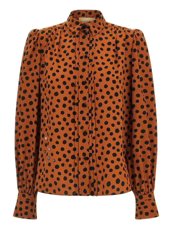 Valentino Garavani Silk Shirt - Orange