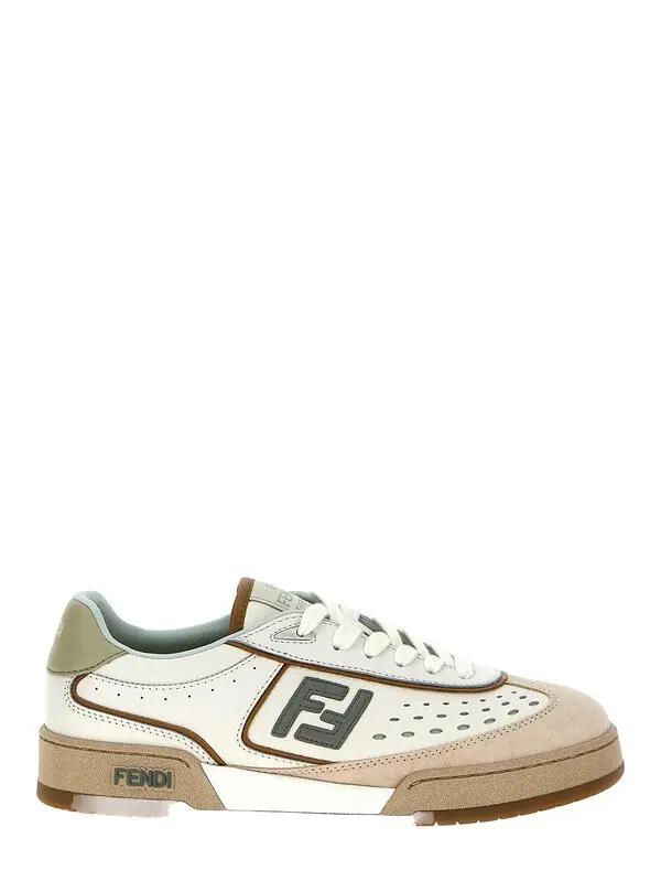 Fendi Match Sneakers - Cream