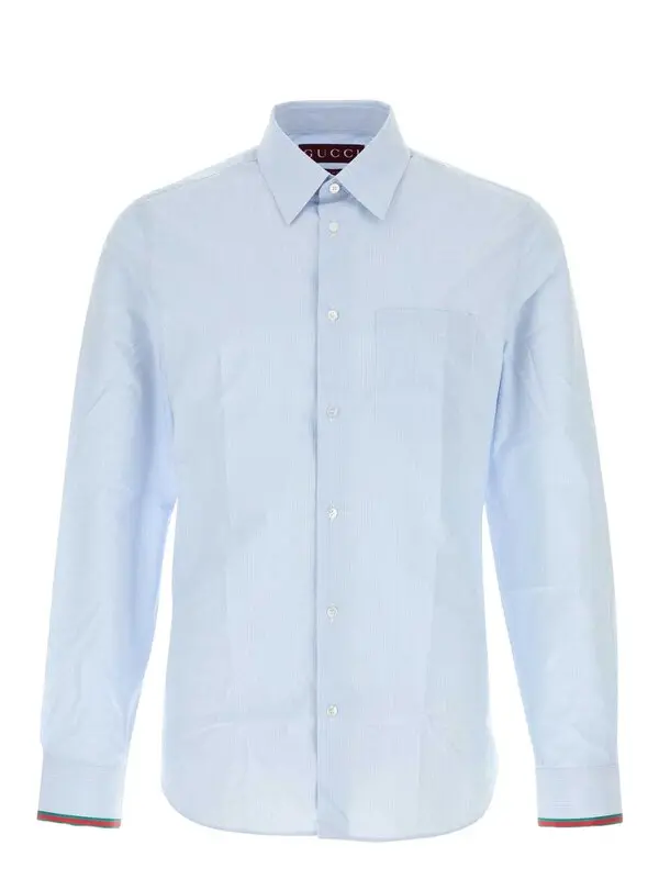 Gucci Embroidered Poplin Shirt - Multicolor