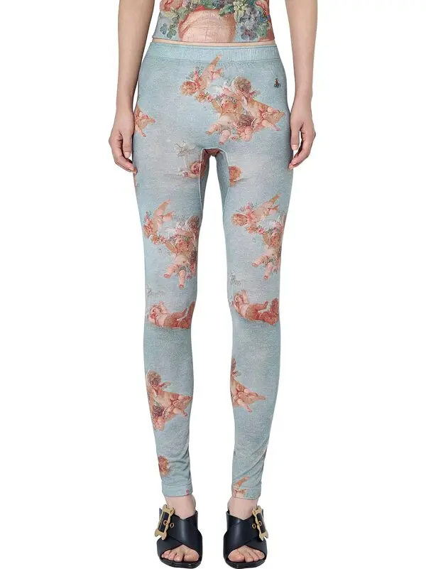 VIVIENNE WESTWOOD Printed Leggings - Blue