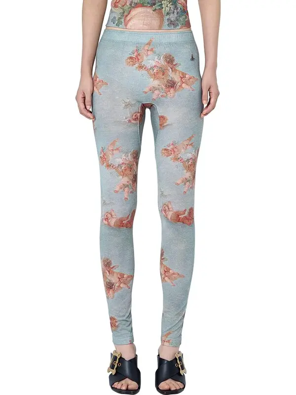 VIVIENNE WESTWOOD Printed Leggings - Blue