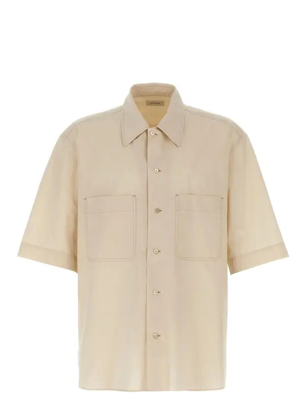 LEMAIRE Convertible' Shirt - Cream