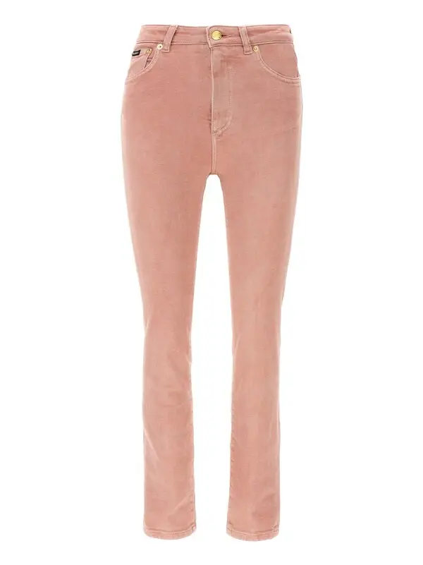 Dolce & Gabbana High Waist Jeans - Pink