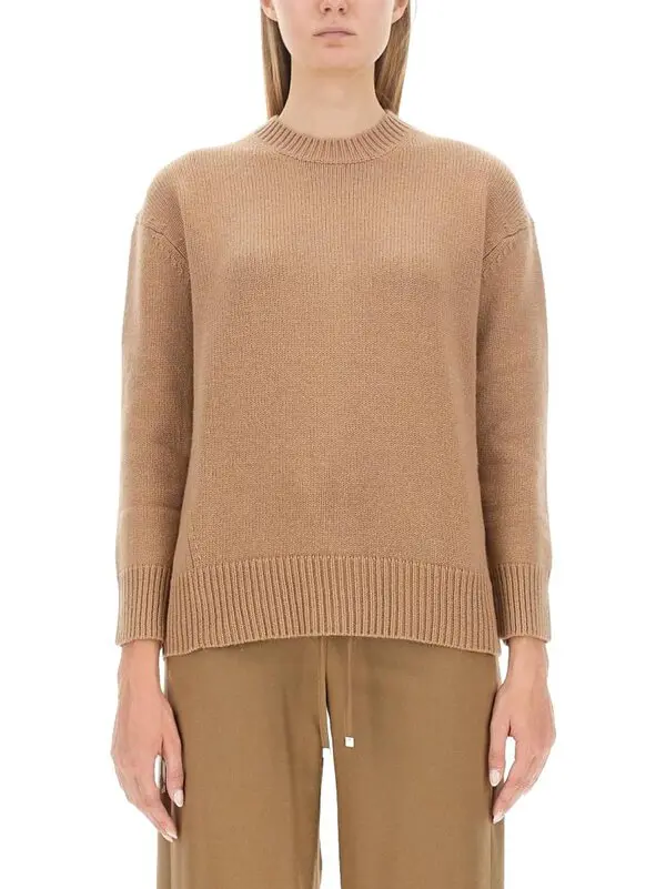 Max Mara Ireland Wool And Cashmere Sweater - Cream