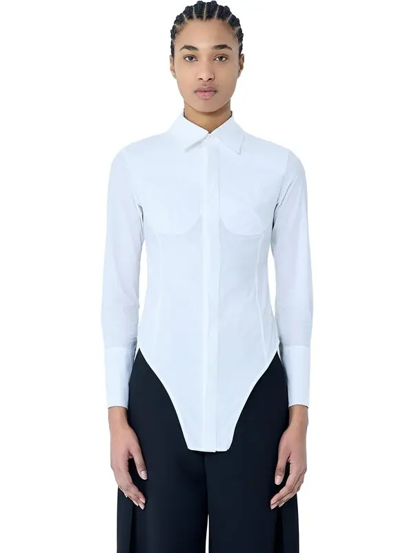 JEAN PAUL GAULTIER Corset Shirt - White