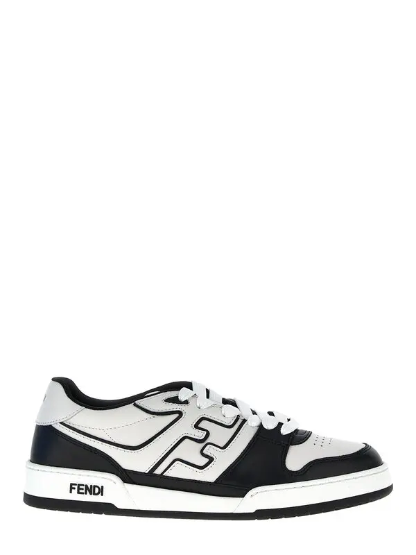 Fendi Leather Sneakers - Multicolor
