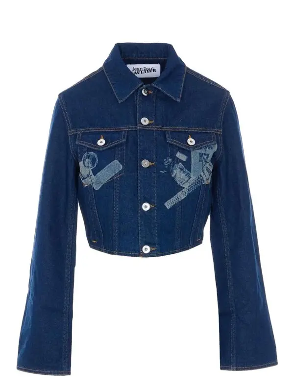JEAN PAUL GAULTIER Denim Jacket - Blue