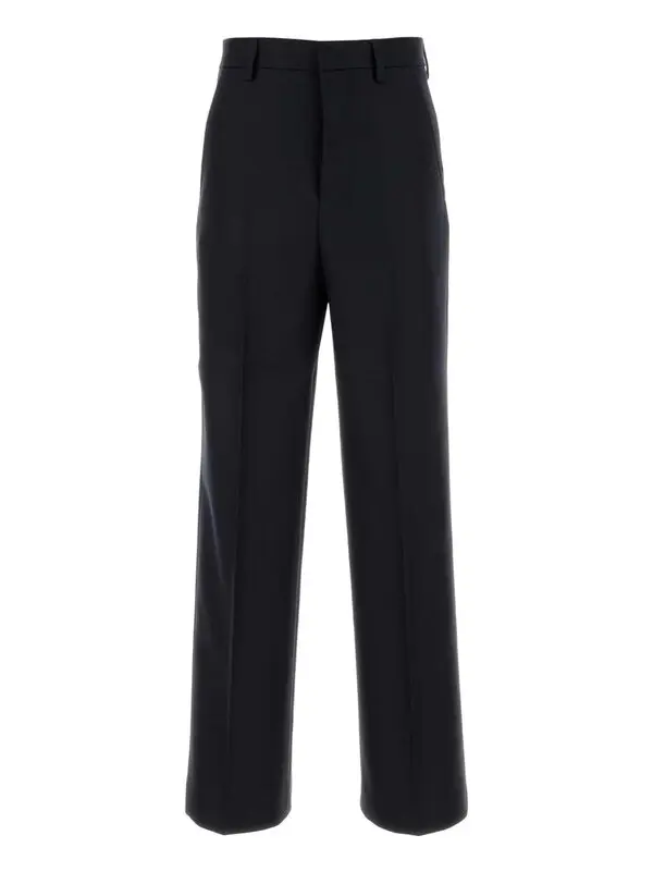 AMI Paris Midnight Wool Pant - Blue