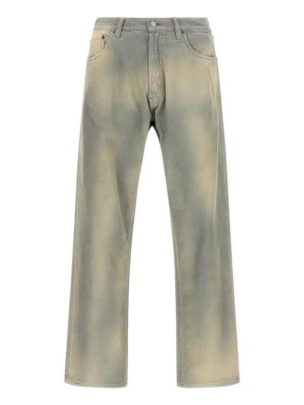 Prada Corduroy Trousers - Blue