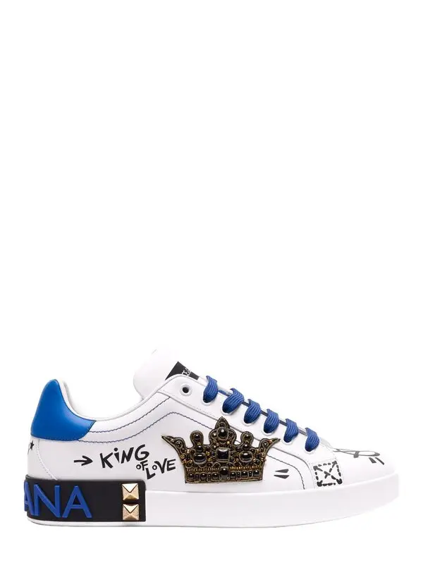 Dolce & Gabbana Portofino Sneakers - Blue