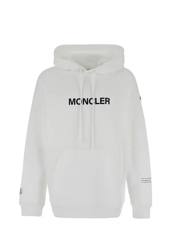Moncler Logo Lettering Hoodie - Multicolor