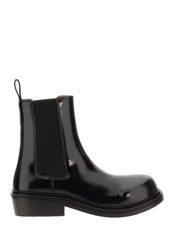 Bottega Veneta Fireman Chelsea Boot - Black
