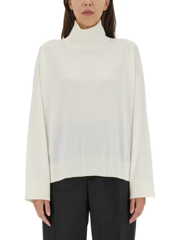 Bottega Veneta Turtleneck Sweater - Cream