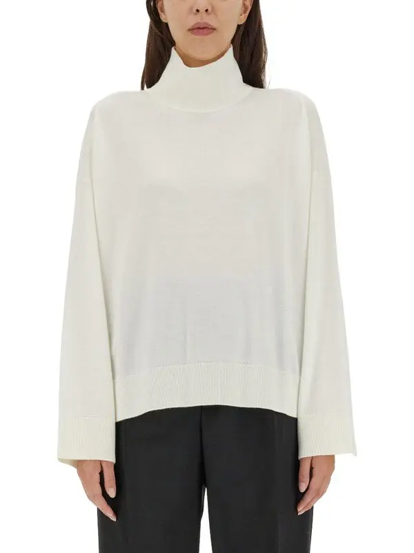 Bottega Veneta Turtleneck Sweater - Cream