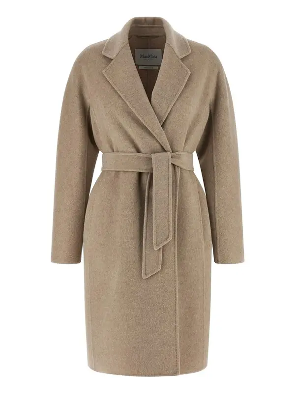 Max Mara Cashmere Midi Coat - Cream