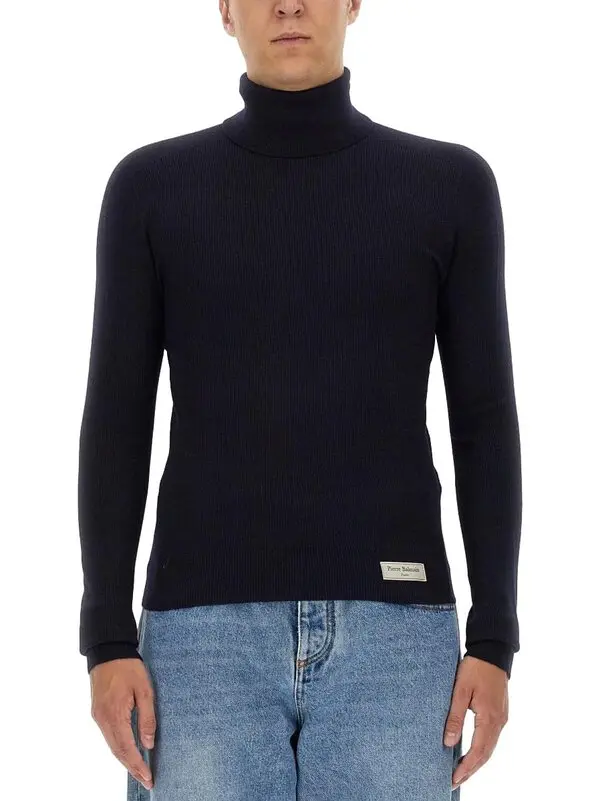 Balmain Turtleneck Shirt - Blue