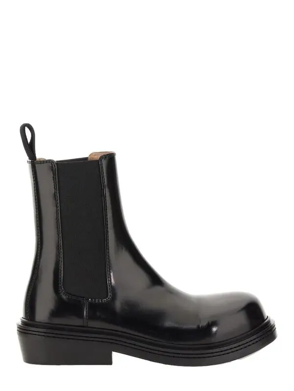 Bottega Veneta Fireman Chelsea Boot - Black
