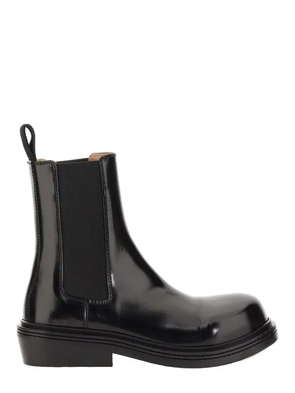 Bottega Veneta Fireman Chelsea Boot - Black