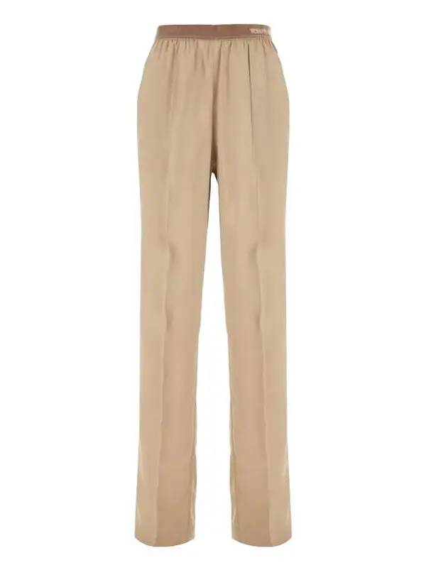 TOM FORD Straight Trousers - Cream