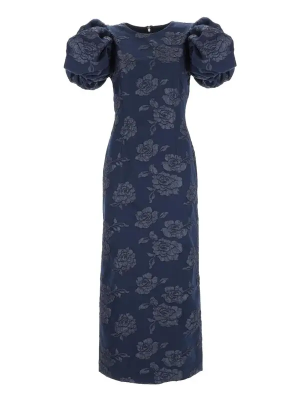 ROTATE BY BIRGER CHRISTENSEN Long Dress With Straps - Blue