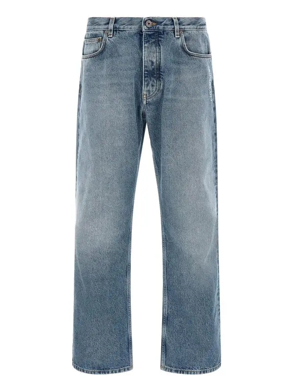 Off-White Half Arrow' Jeans - Blue