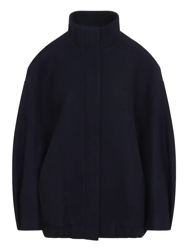 Dries Van Noten Voles Wool Blend Bomber Jacket - Multicolor