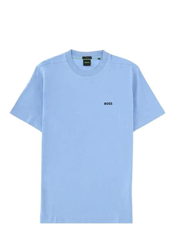 BOSS T-shirt With Logo - Blue