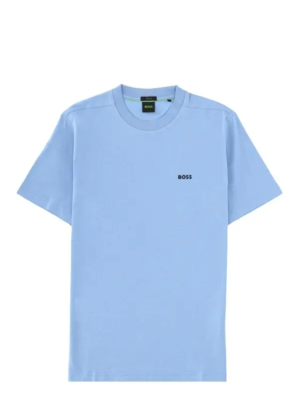 BOSS T-shirt With Logo - Blue