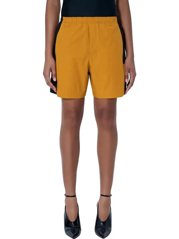 Saint Laurent Elasticated Waist Shorts - Orange