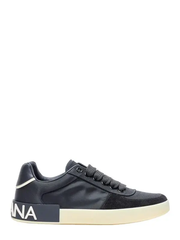 Dolce & Gabbana Portofino Sneakers - Black