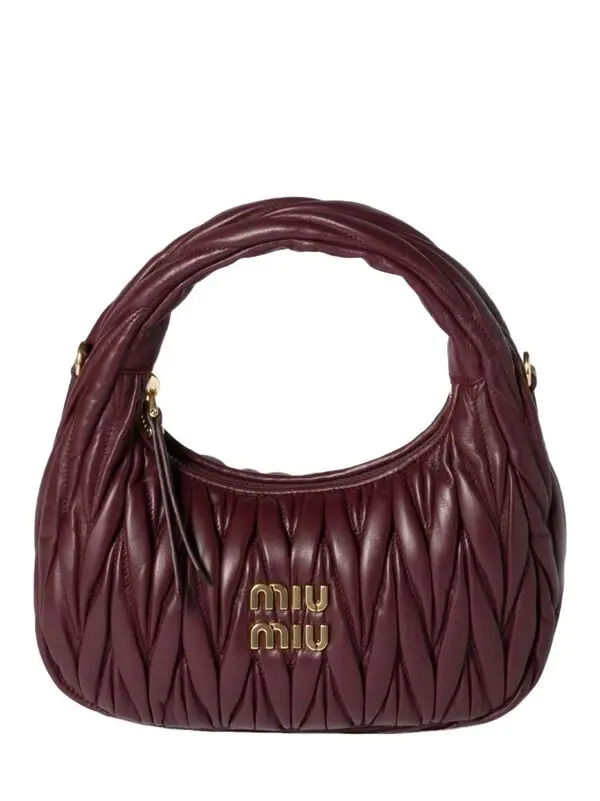 Miu Miu Wander Small Leather Hobo Bag - Multicolor