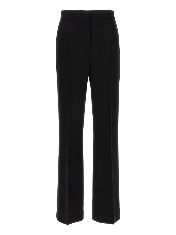 TOTEME Flared Trousers - Black